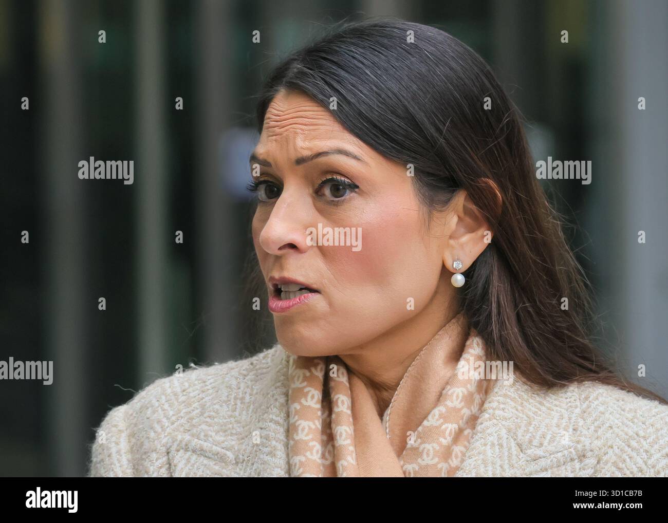 Dame Priti Patel, Shadow Foreign Secretary and former Home Secretary ...