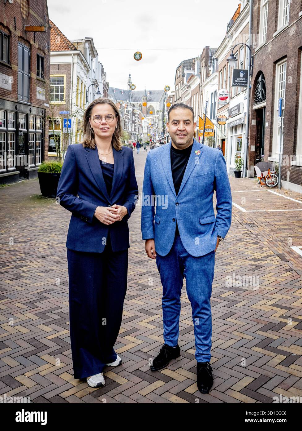 GOUDA - Mirjam Bikker Christian Union and Mohammed Mohandis GreenLeft ...