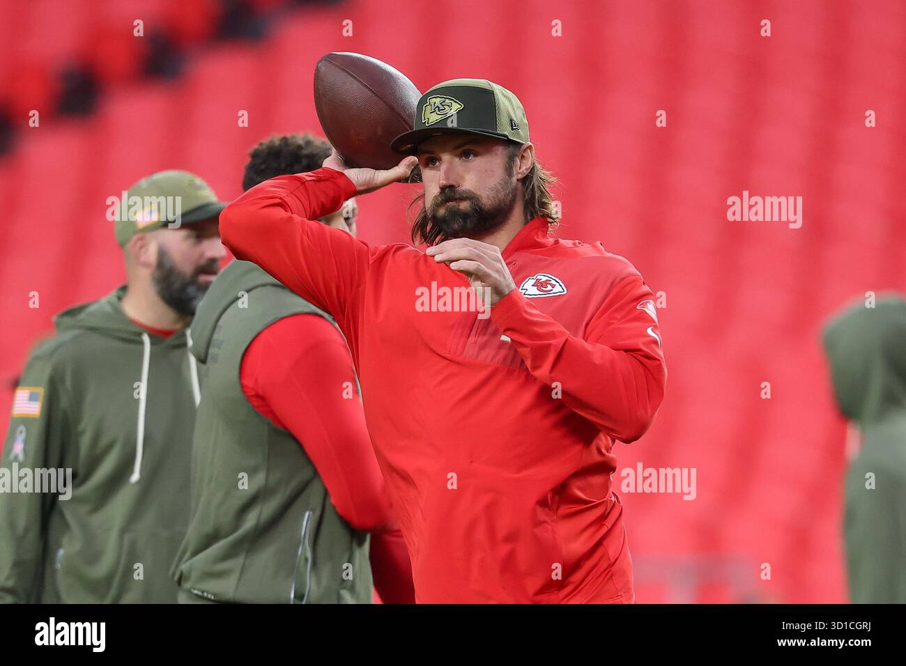 October 27, 2025: Kansas City Chiefs quarterback Gardner Minshew (17 ...