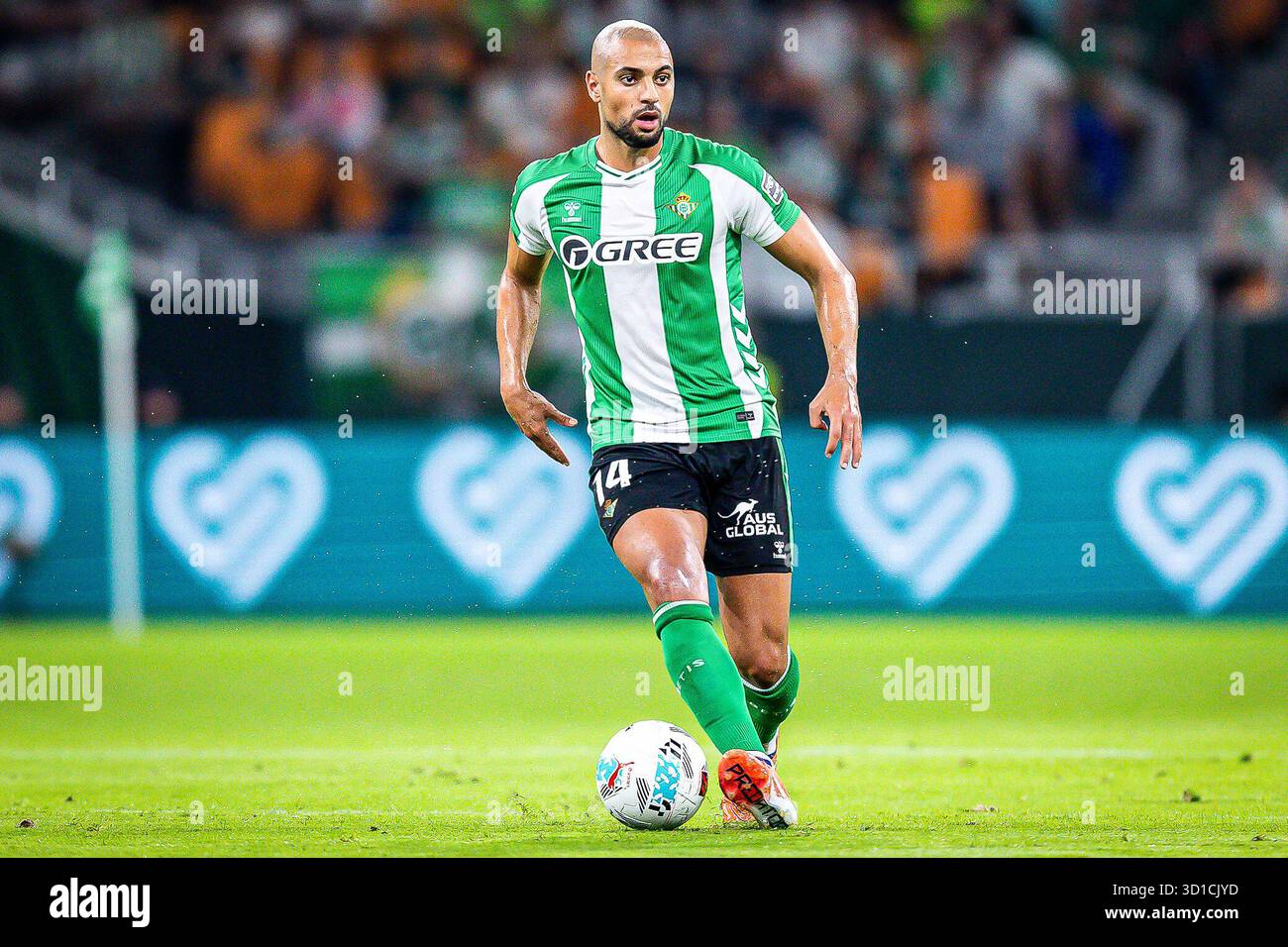 Sofyan AMRABAT of Real Betis Balompie during the Spanish championship ...