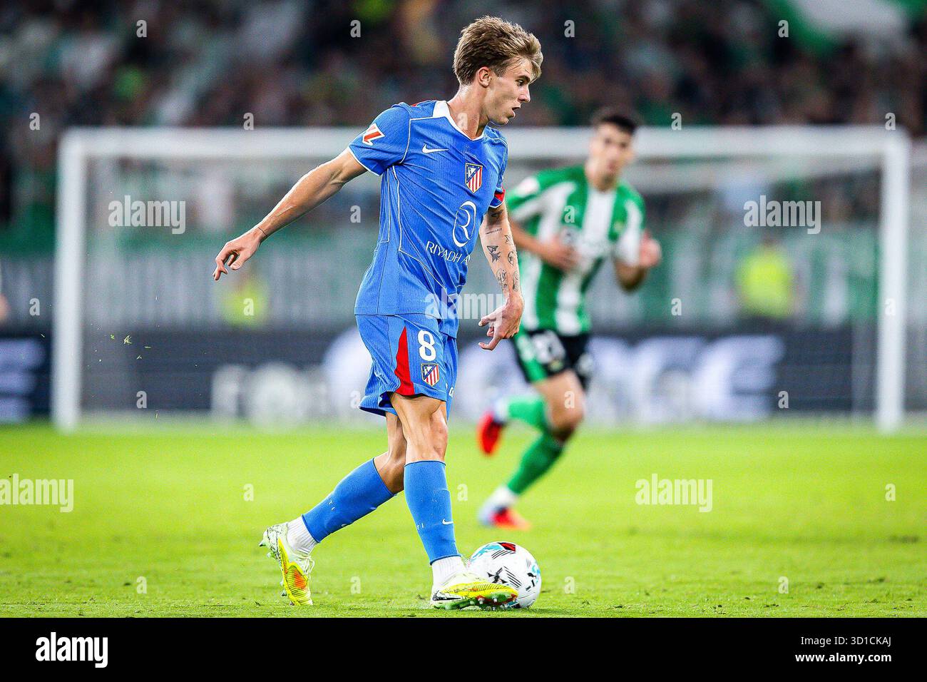 Pablo BARRIOS of Atletico Madrid during the Spanish championship LaLiga ...