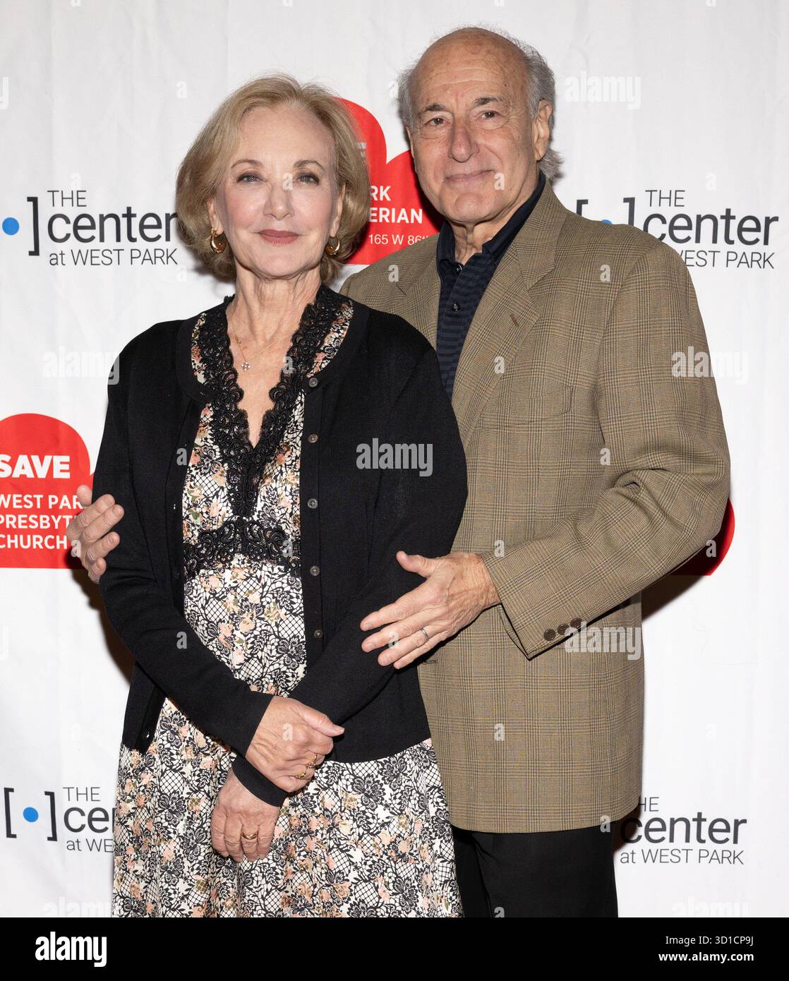 J. Smith-Cameron, left, and Peter Friedman arrive at the "Hold on to Me ...