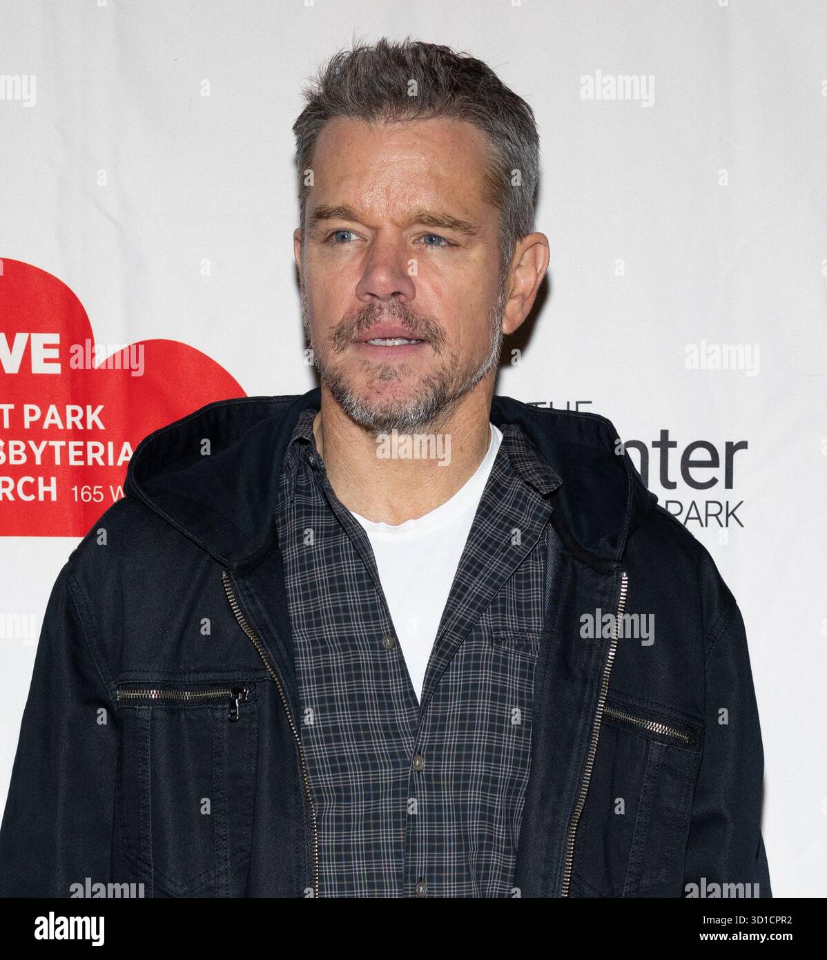 Matt Damon arrives at the "Hold on to Me Darling" staged reading to ...