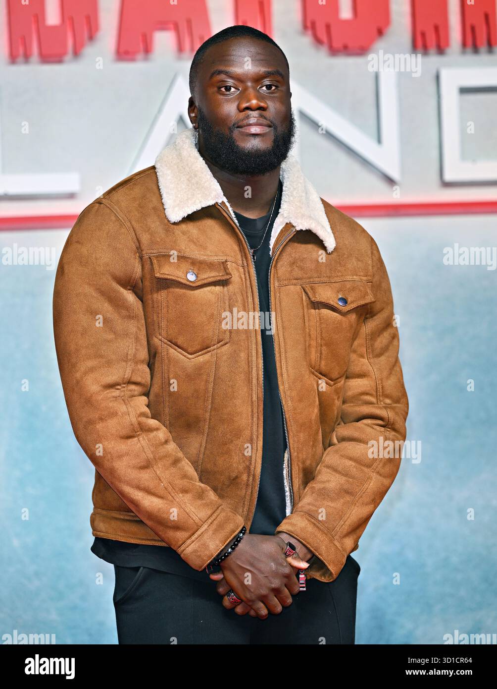 London, England, 27 October 2025: Gerry Otim at the "Predator: Badlands ...