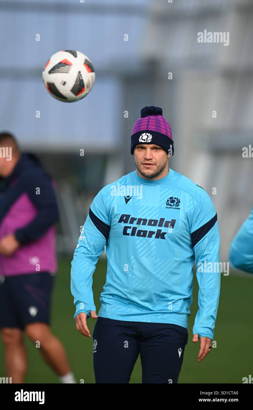 Quilter nations series match george turner harlequins hi-res stock ...