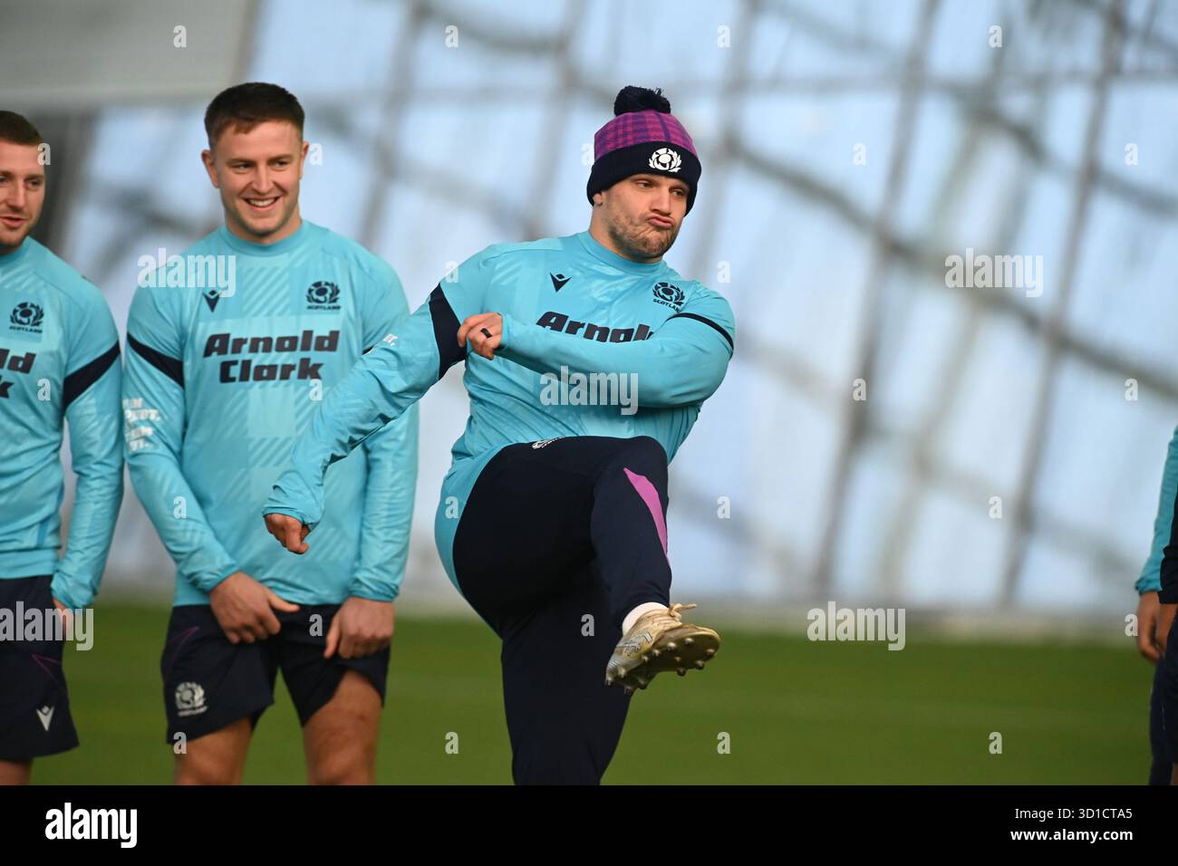 Quilter nations series match george turner harlequins hi-res stock ...