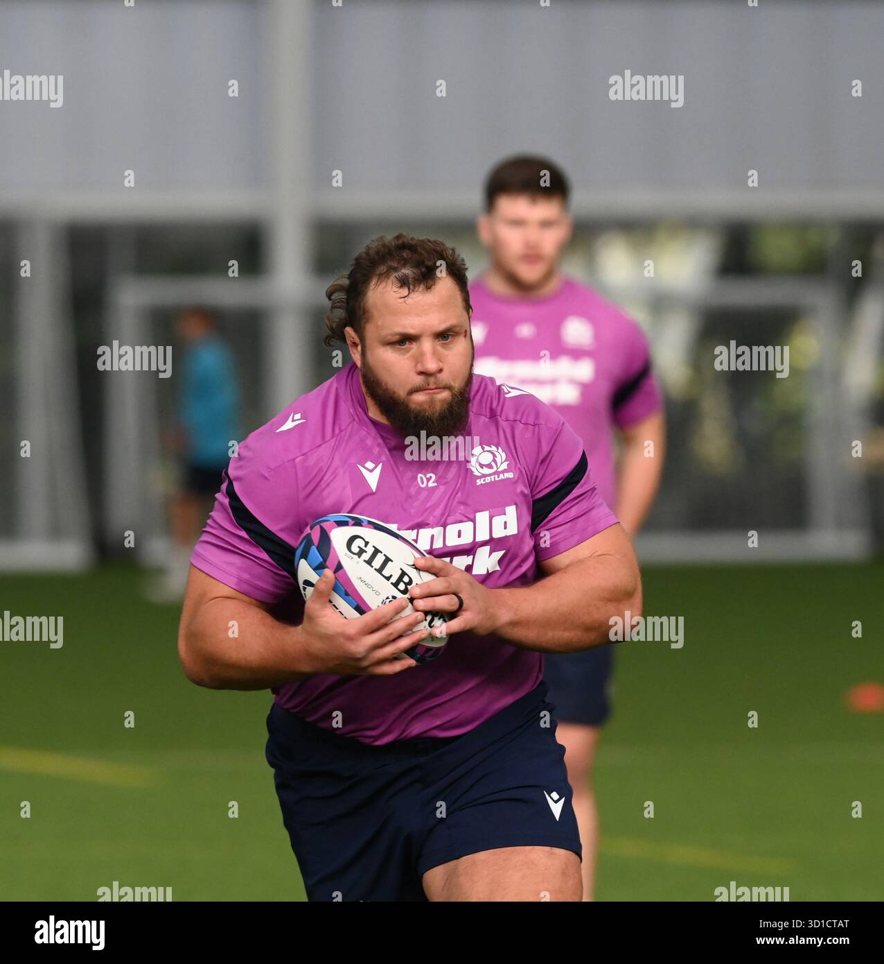 Quilter nations series match pierre schoeman of scotland hi-res stock ...