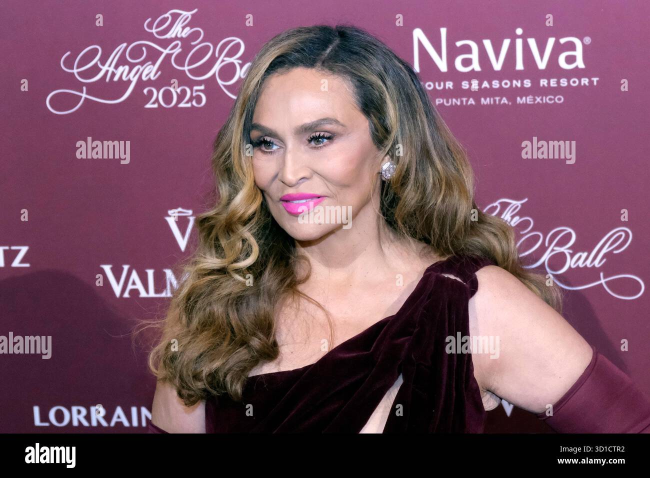 aNEW YORK, NY- OCTOBER 27: Tina Knowles at the 2025 Gabrielle’s Angel ...