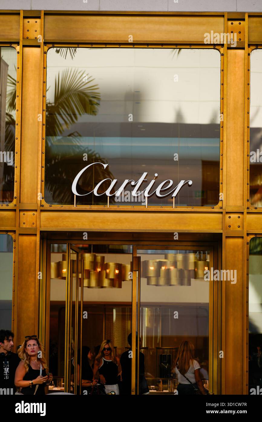 Cartier store beverly hills hi-res stock photography and images - Alamy