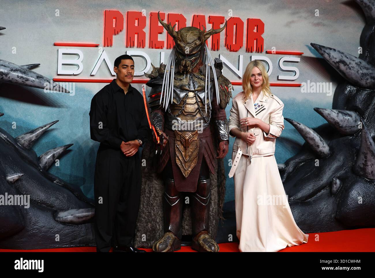 Dimitrius Schuster-Koloamatangi, Father and Elle Fanning attend the UK ...