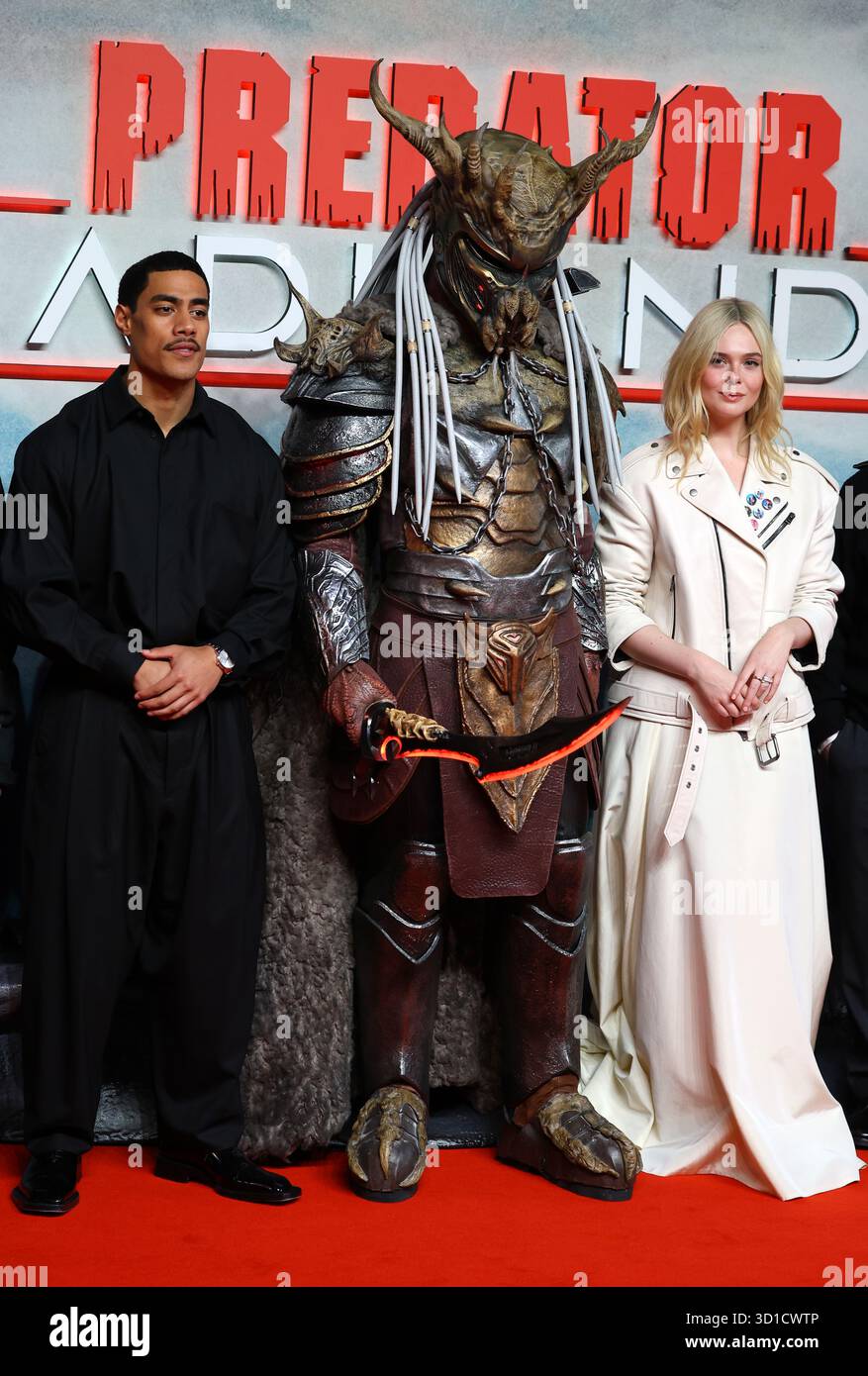 Dimitrius Schuster-Koloamatangi, Father and Elle Fanning attend the UK ...