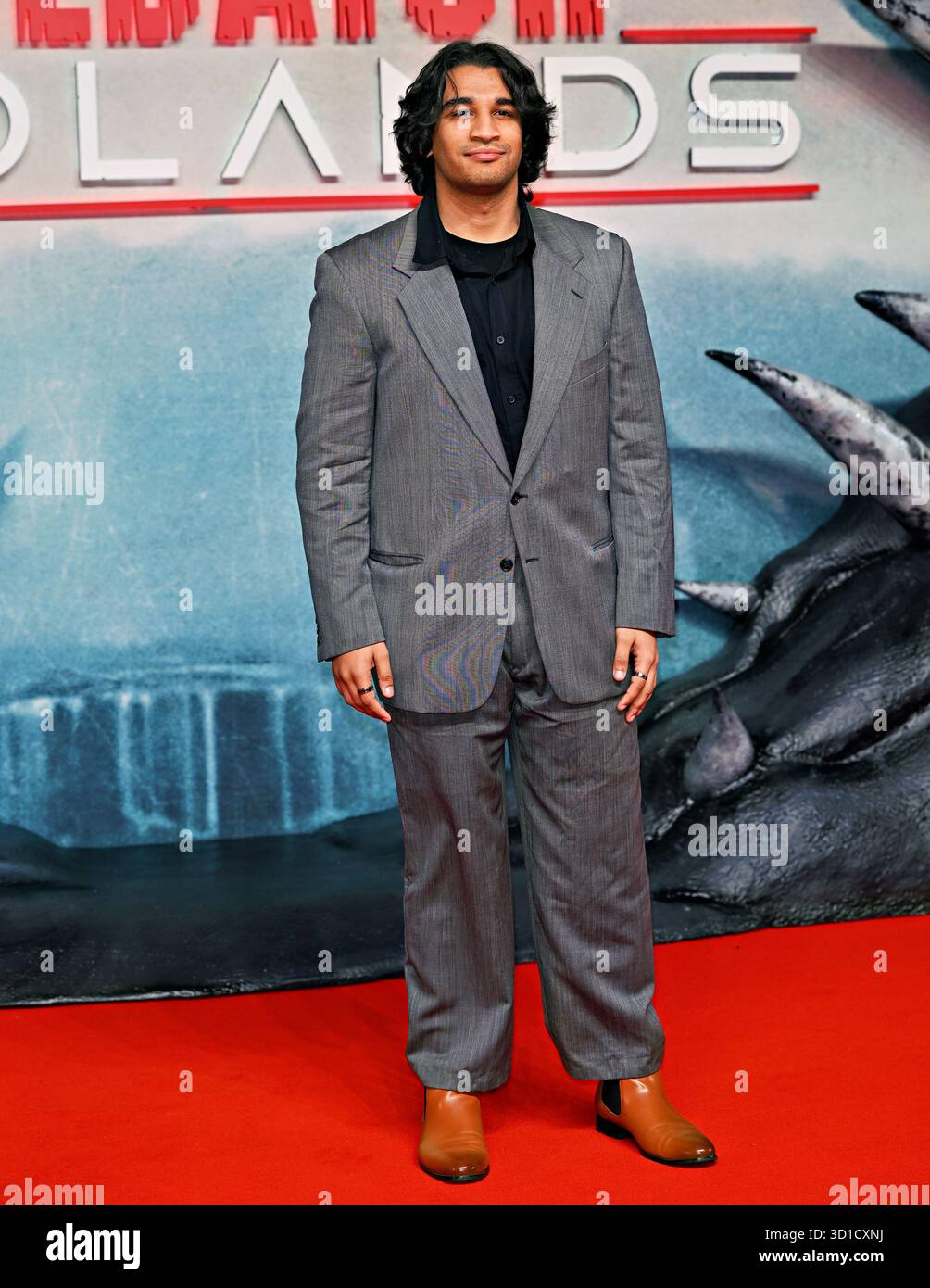 London, UK. 27th Oct, 2025. Shamoon Saeed at the "Predator: Badlands ...
