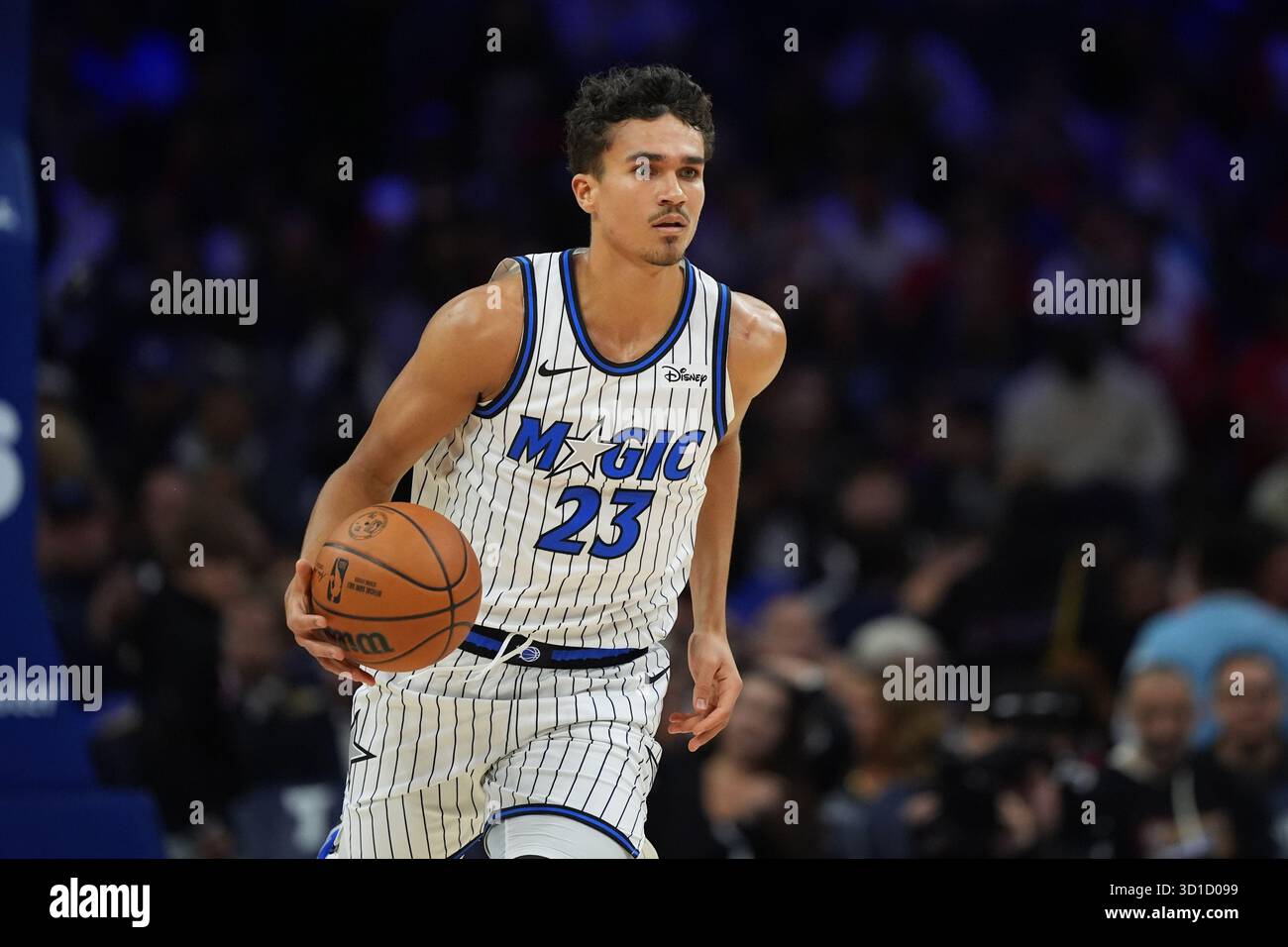 Orlando Magic's Tristan da Silva plays during an NBA basketball game ...