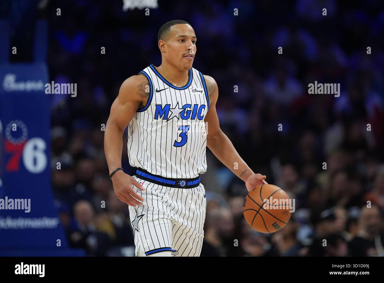 Orlando Magic's Desmond Bane plays during an NBA basketball game Monday ...