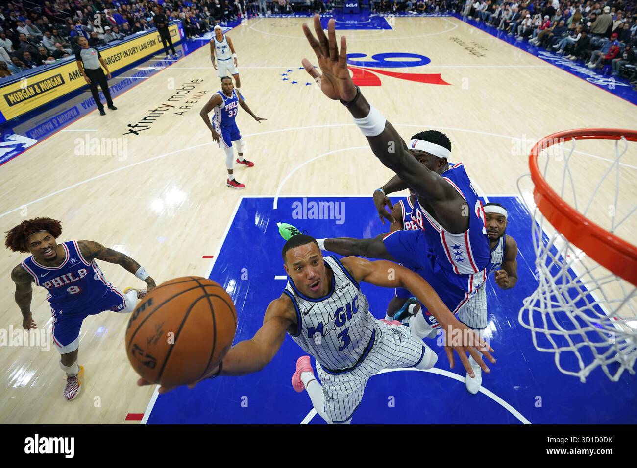Orlando Magic's Desmond Bane plays during an NBA basketball game Monday ...