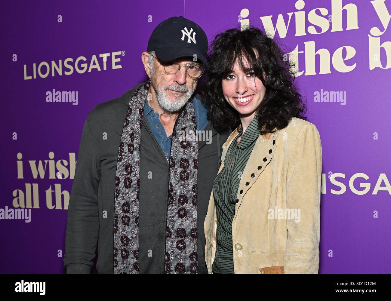 Richard Schiff, left, and daughter Ruby Kelley attend the premiere of ...
