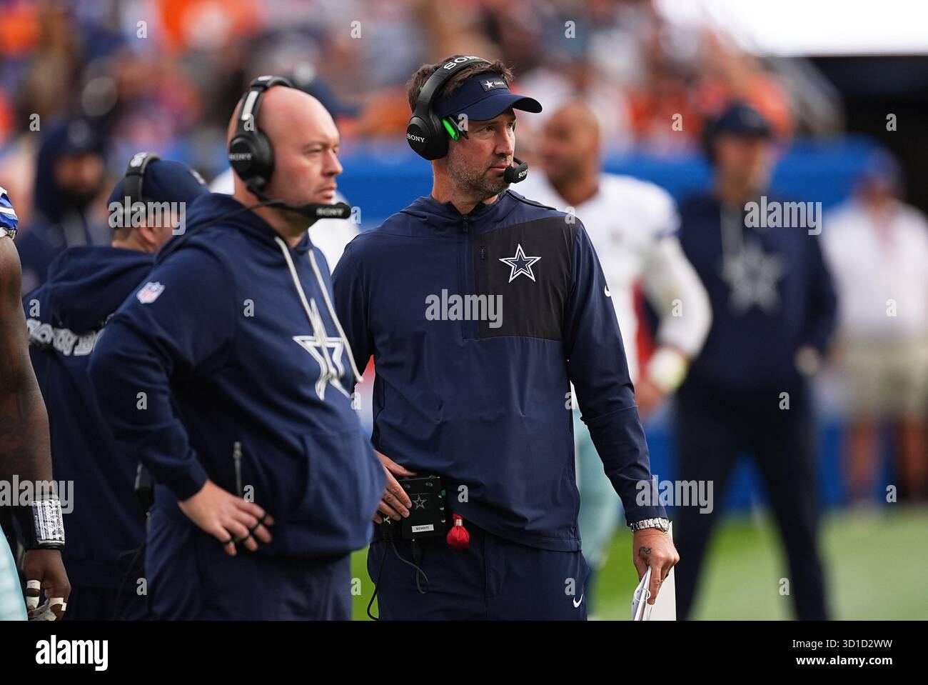 Dallas Cowboys head coach Brian Schottenheimer in the second half of an ...