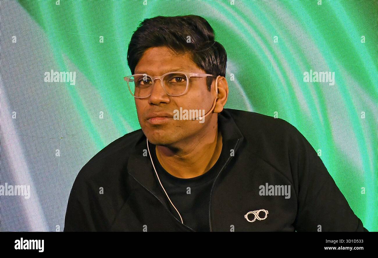 Peyush Bansal, co-founder and Chief Executive Officer (CEO) of Lenskart ...