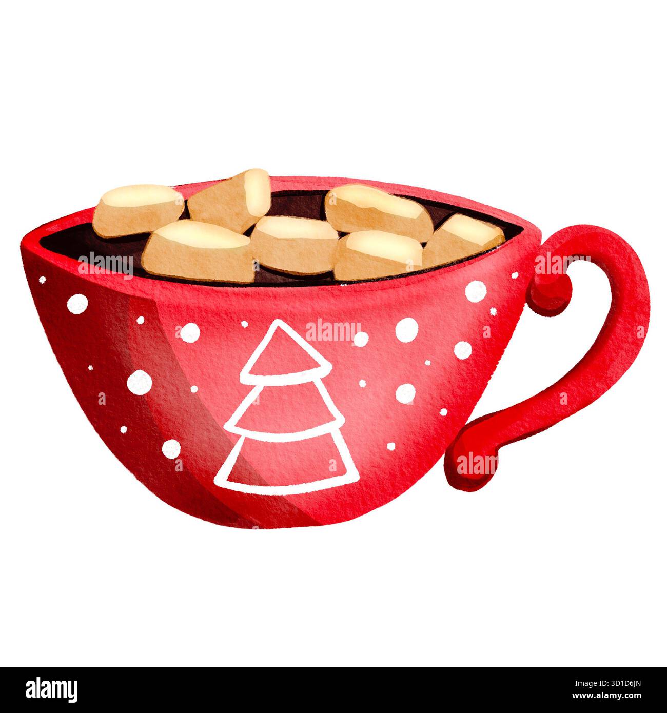 Warming drink cup cocoa Cut Out Stock Images & Pictures - Alamy