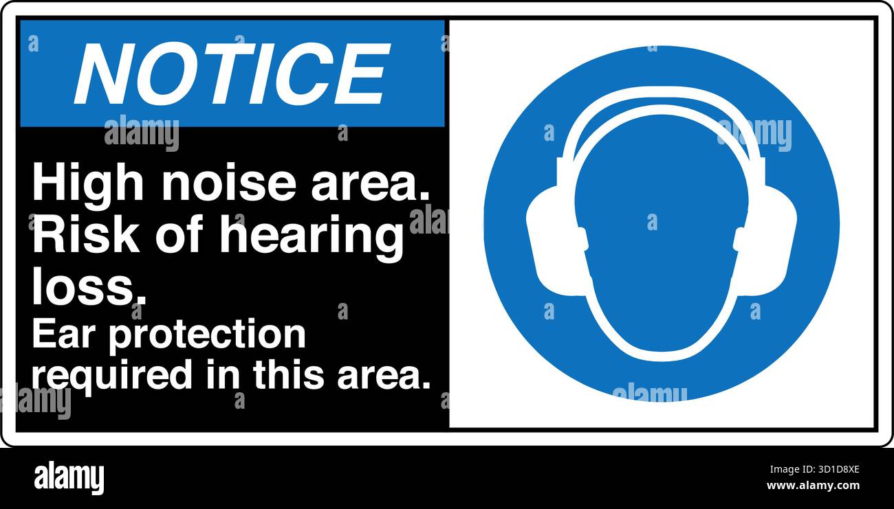 Noise defender Stock Vector Images - Alamy