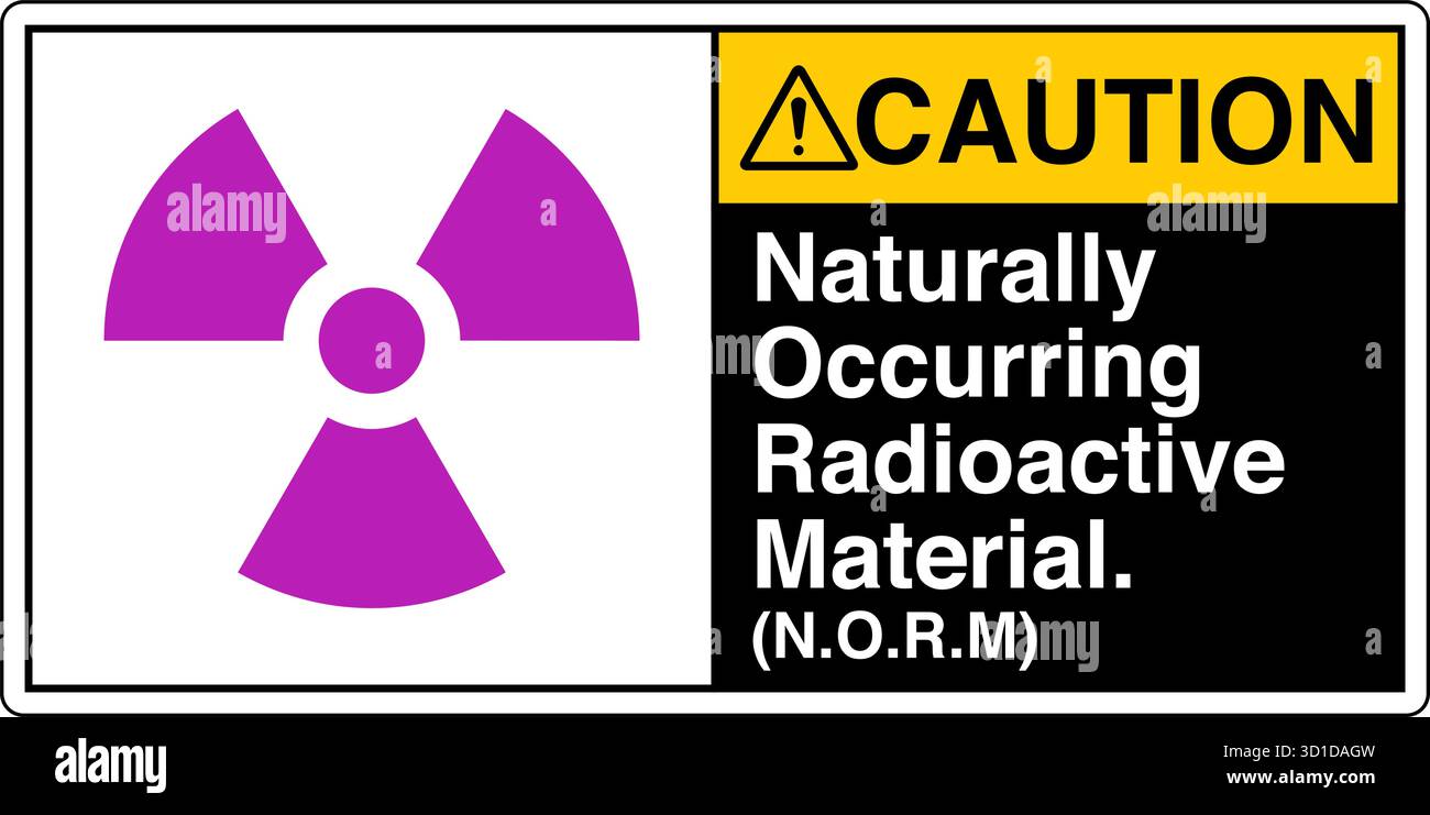 ISO 7010 Registered Safety Signs for "Caution: Radioactive Material ...
