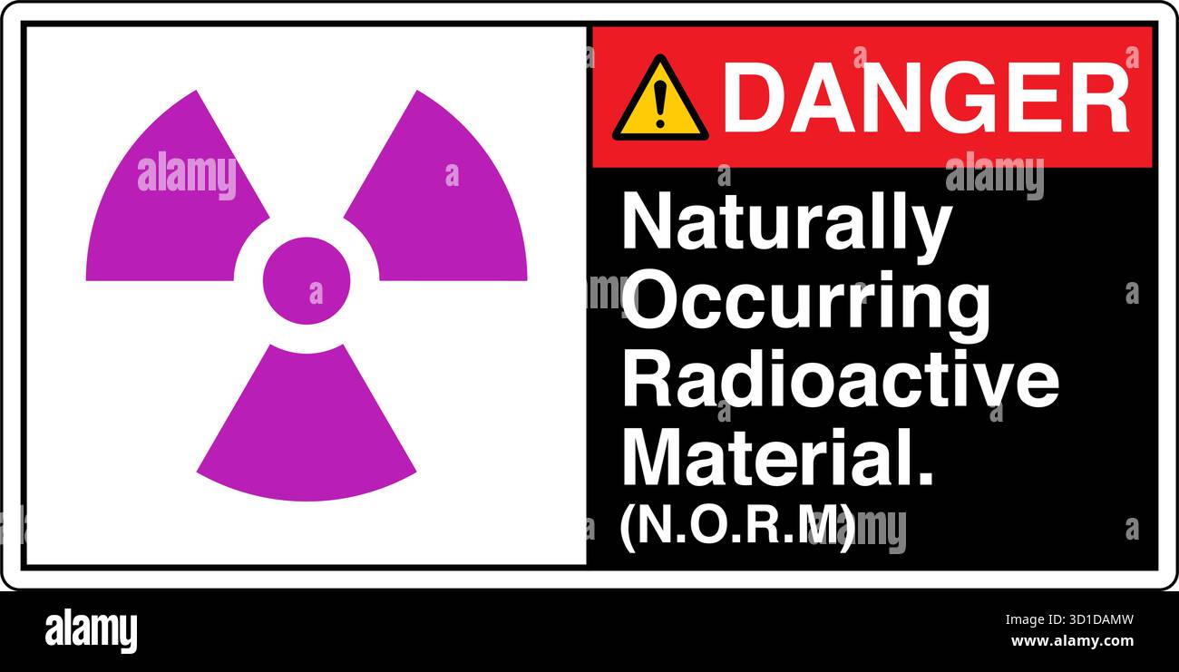 ISO 7010 Registered Safety Signs for "Caution: Radioactive Material ...