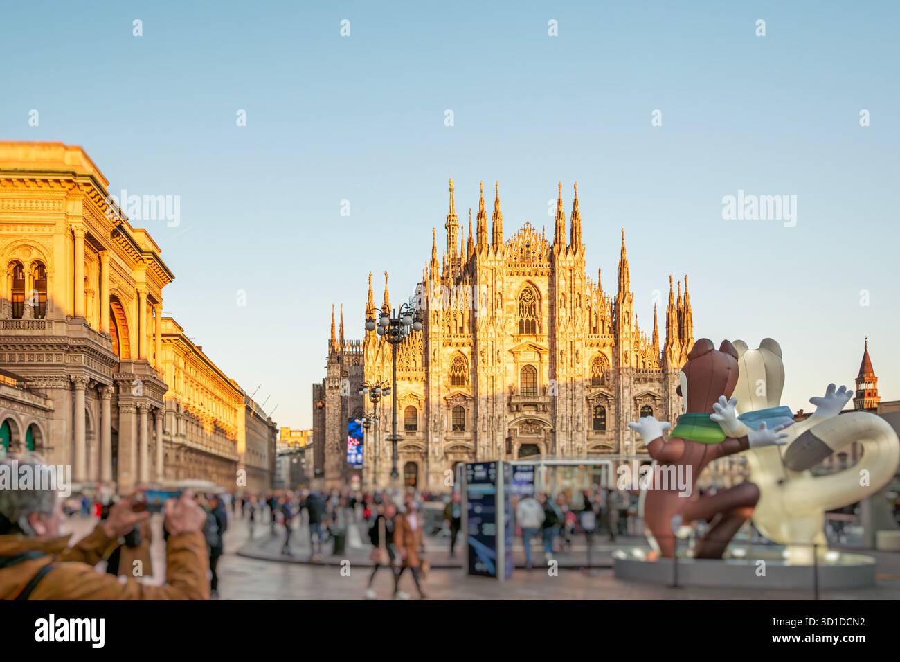 Mascots Giant Inflatable Display with Olympic Paralympic Logos ,Italy ...