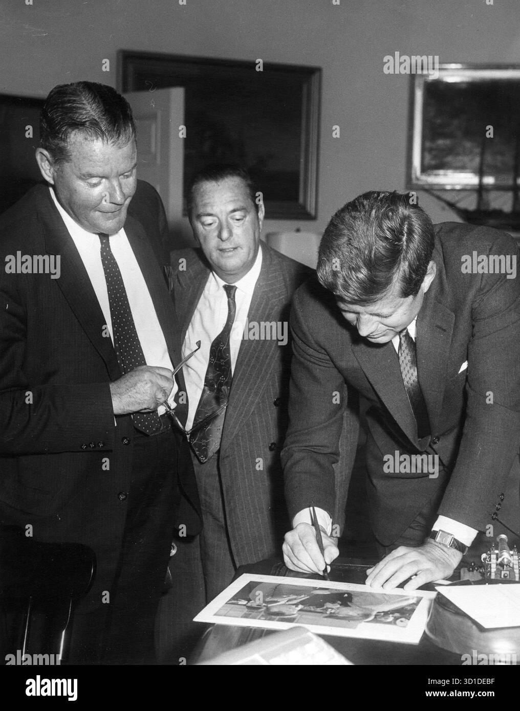 John F. Kennedy - President of the United States 1961-1963 Stock Photo ...