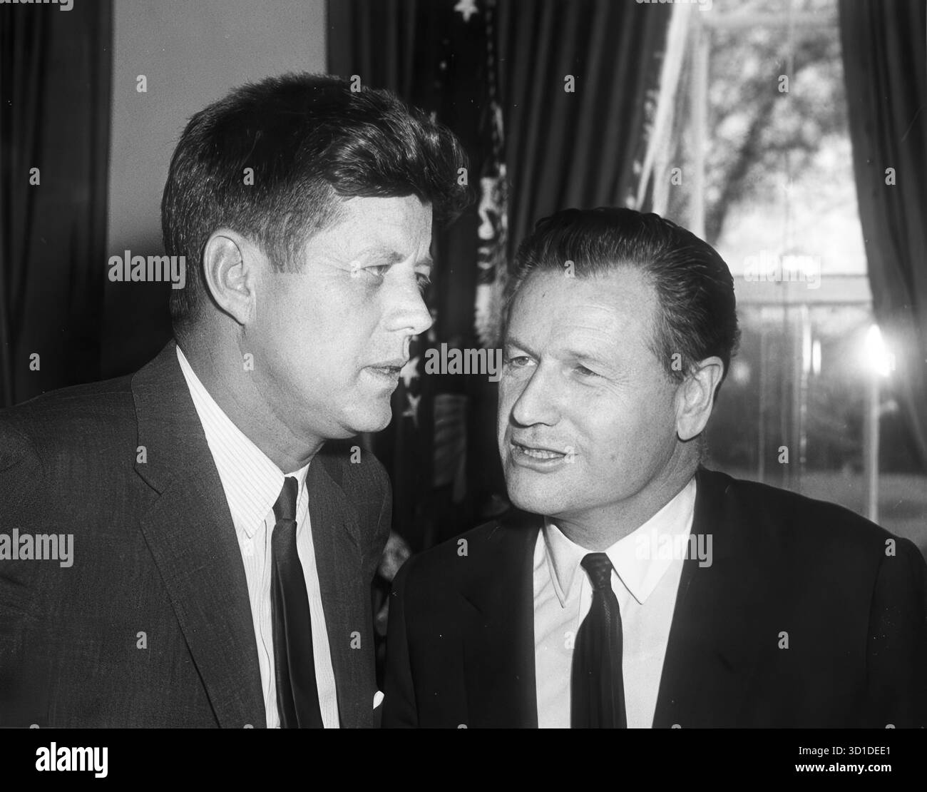 John f kennedy 1963 civil rights Black and White Stock Photos & Images ...