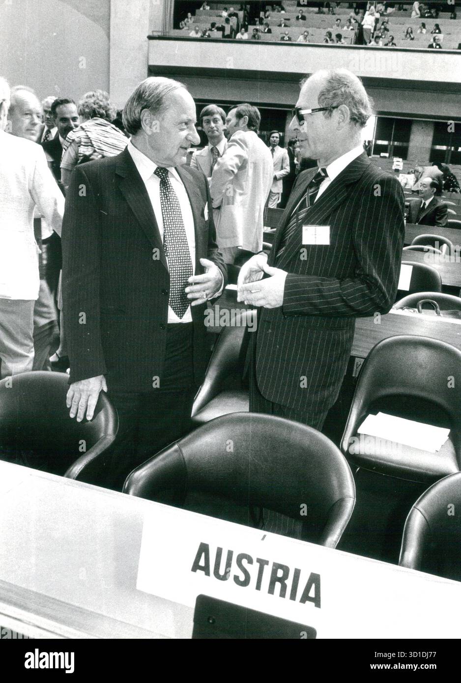 Foreign Minister Willibald Pahr and SOS Children's Villages founder ...
