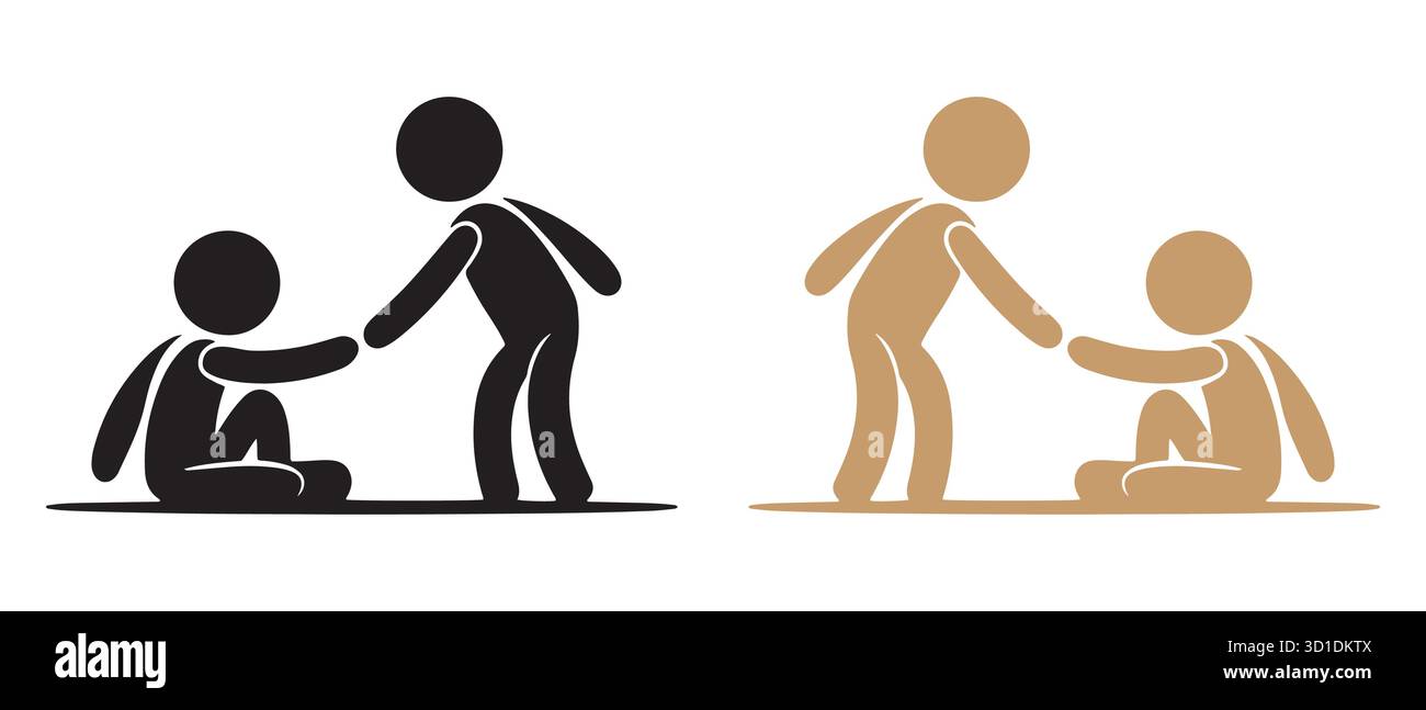 Stick figure outreach hi-res stock photography and images - Alamy