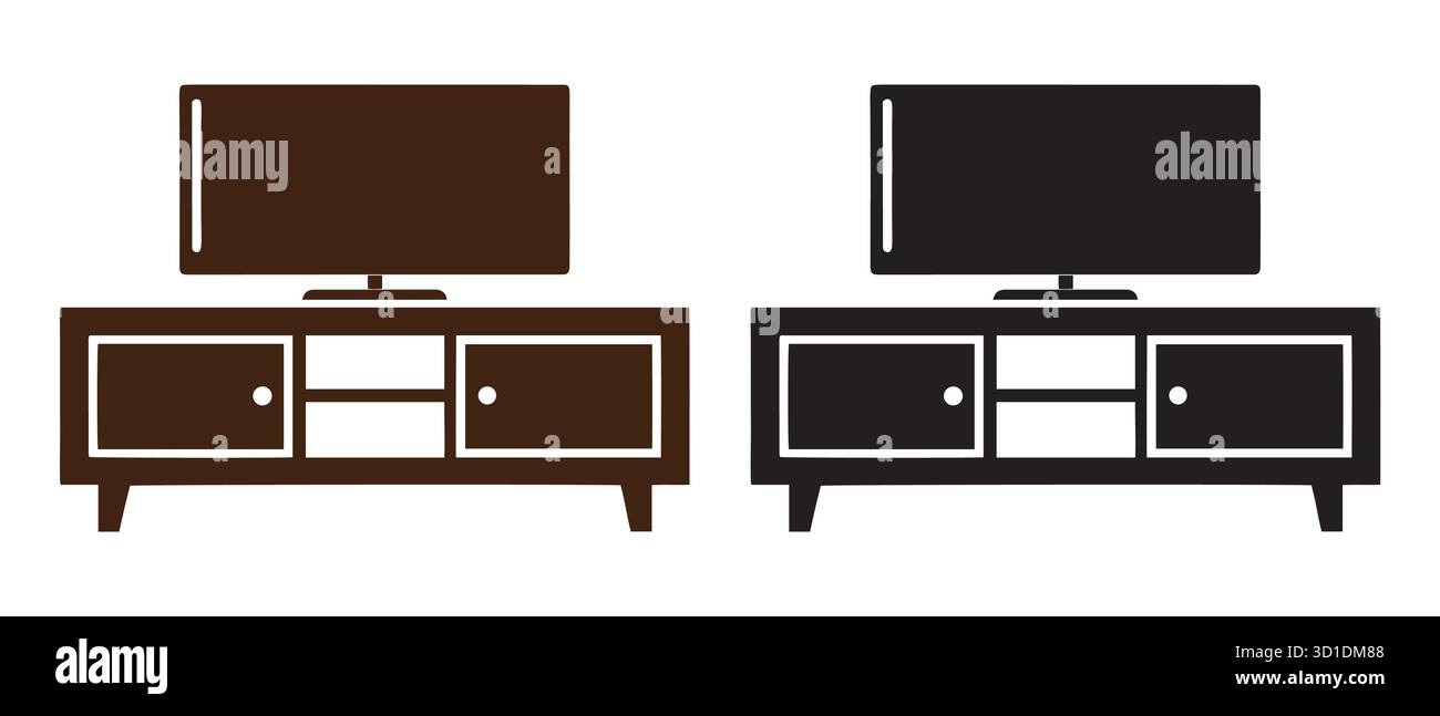 Furniture for poster Stock Vector Images - Alamy