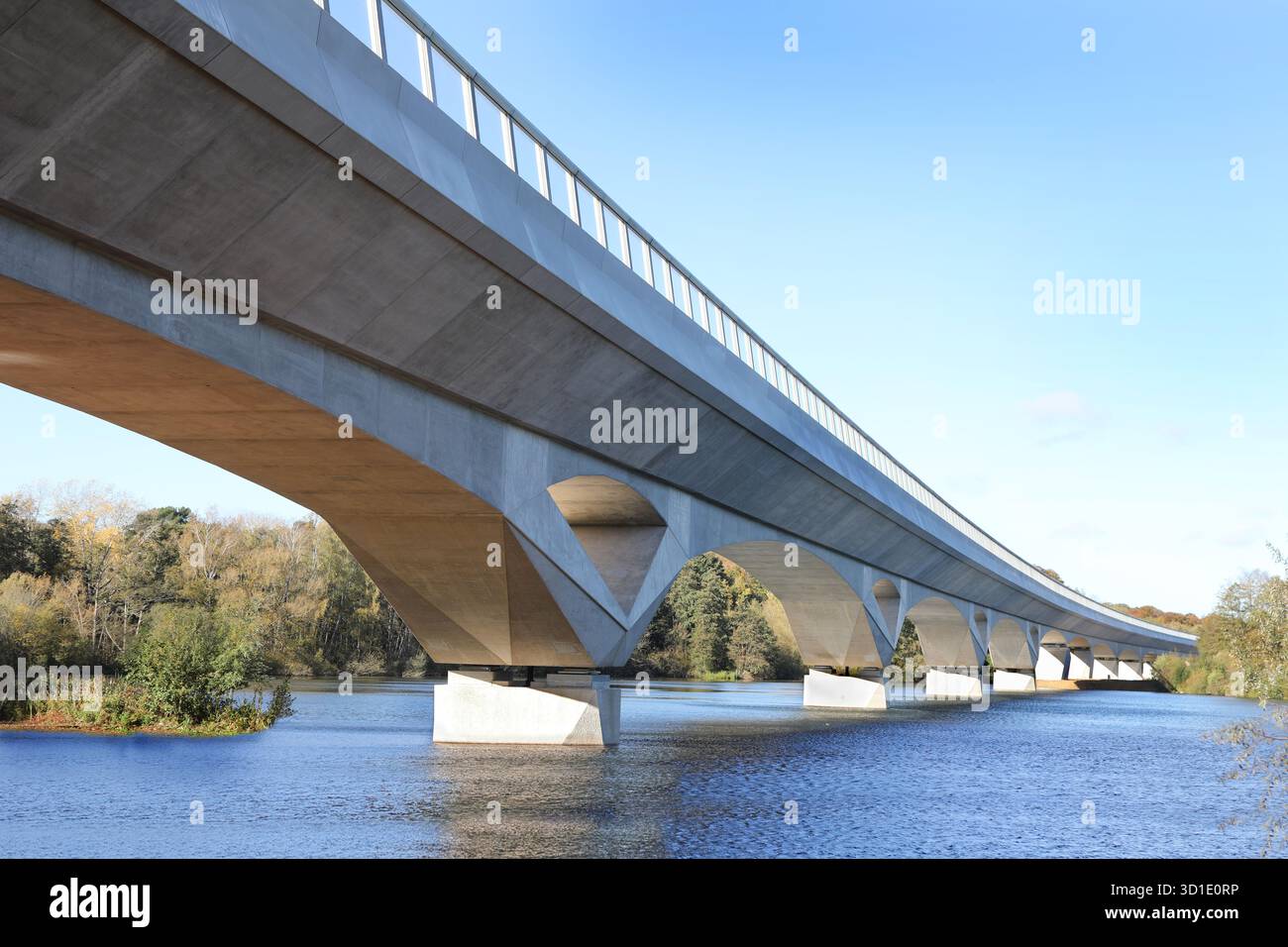 Completed Colne Valley Viaduct, West London, UK. The longest rail ...
