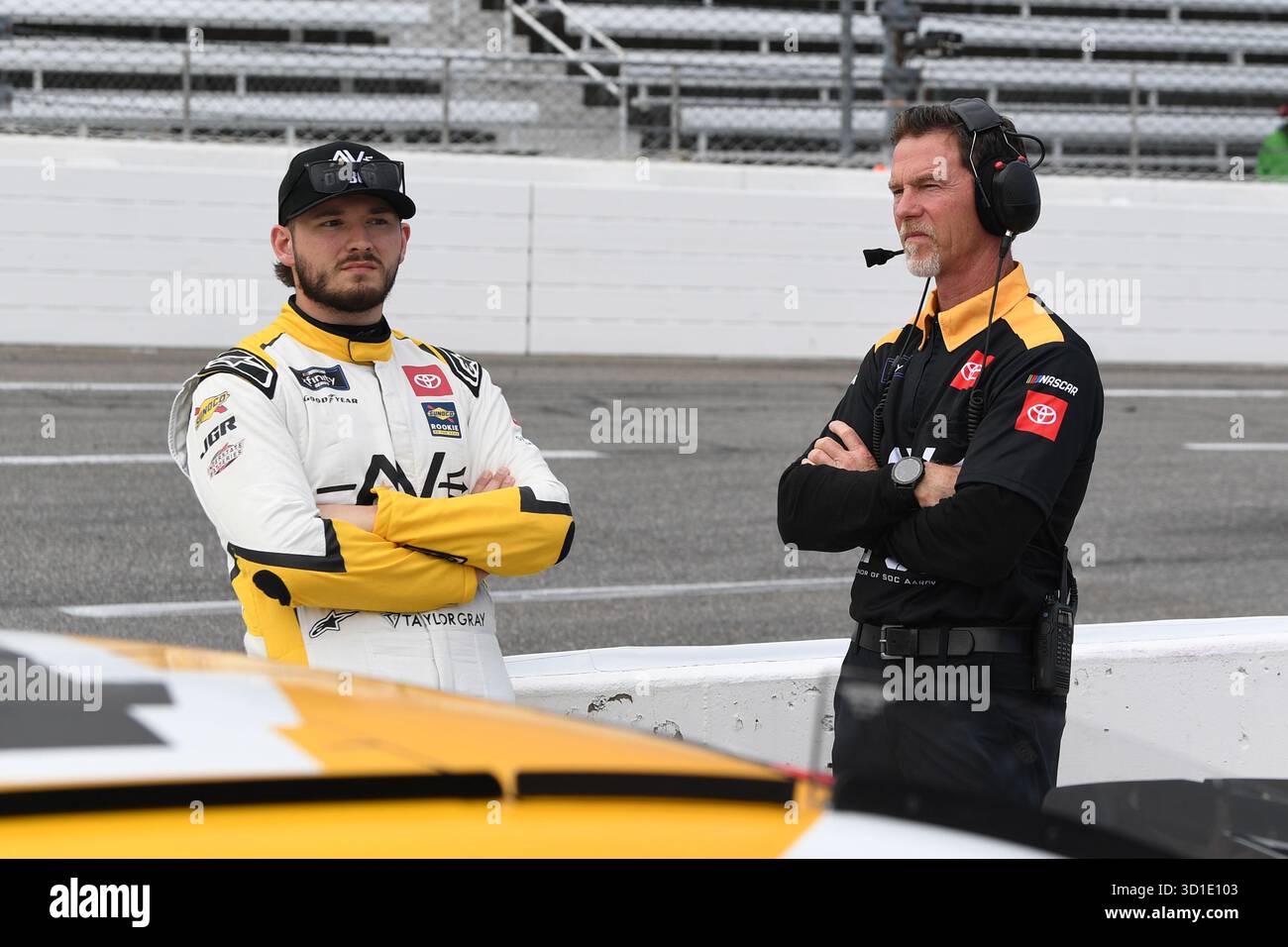 MARTINSVILLE, VA - OCTOBER 25: Taylor Gray (#54 Joe Gibbs Racing ...