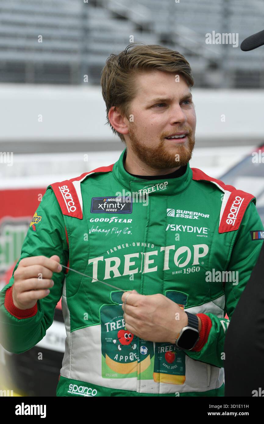 MARTINSVILLE, VA - OCTOBER 25: Myatt Snider(#91 DGM Racing x Jim Sour ...