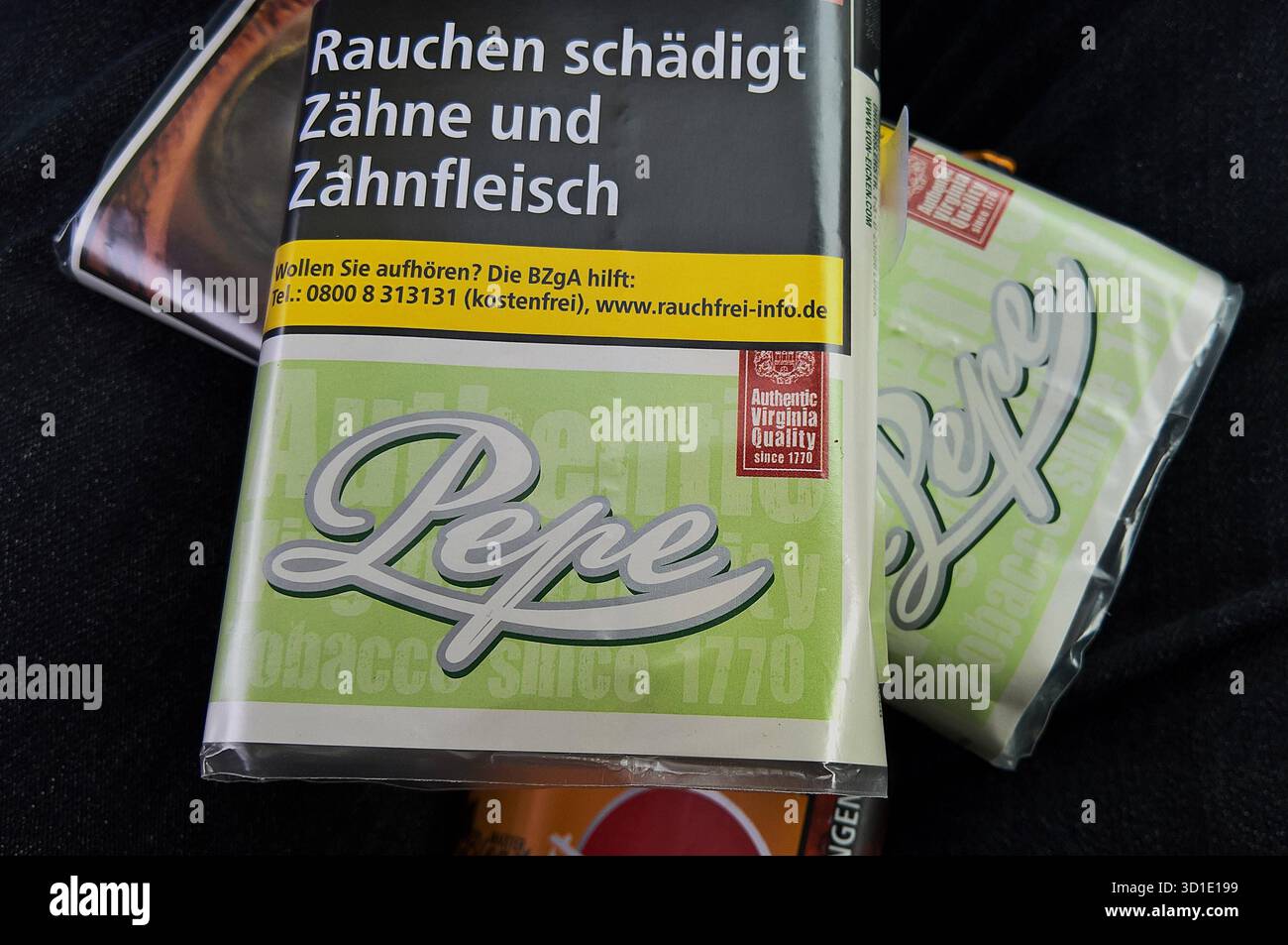 Pepe Tabak bzw Drehtabak für Raucher. Seit 2007 stellt die Joh. Wilh ...