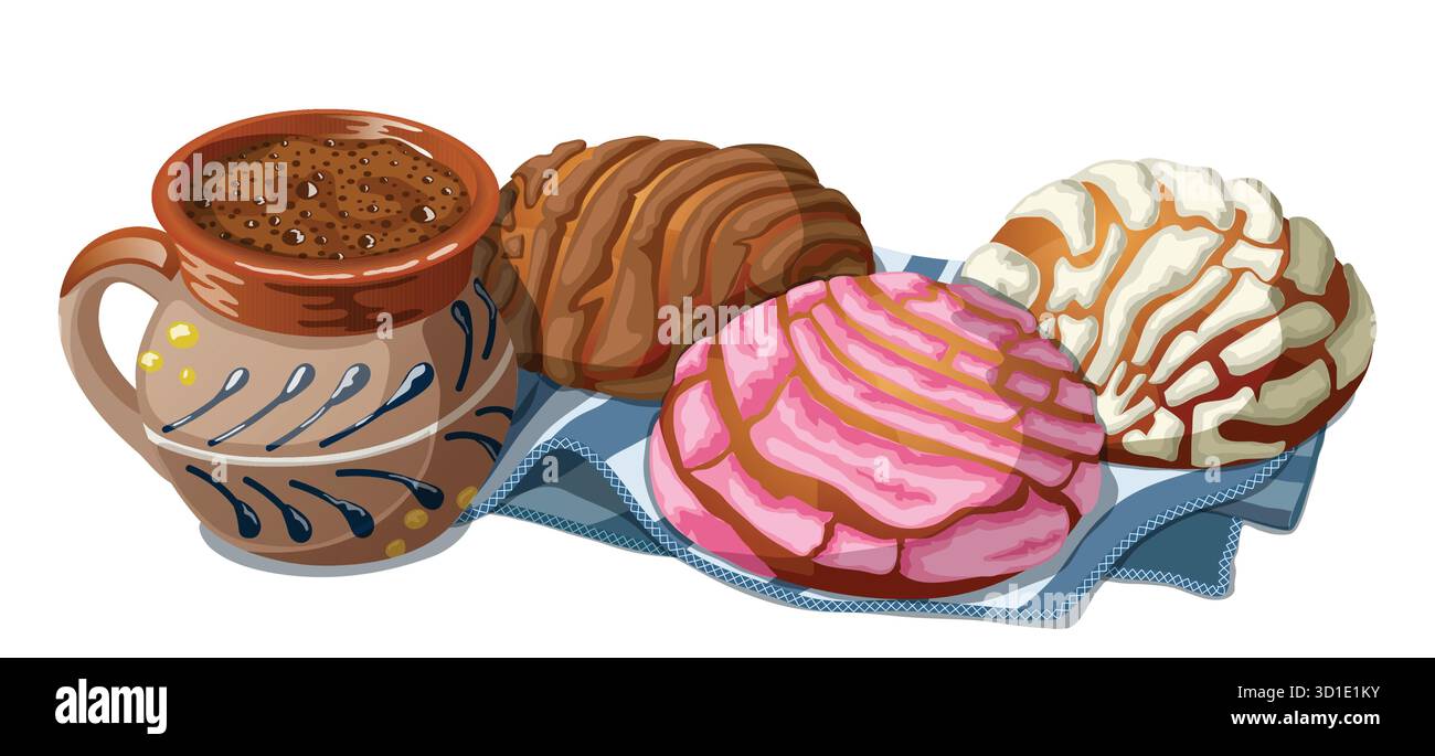 Champurrado mexican traditional hot Cut Out Stock Images & Pictures - Alamy