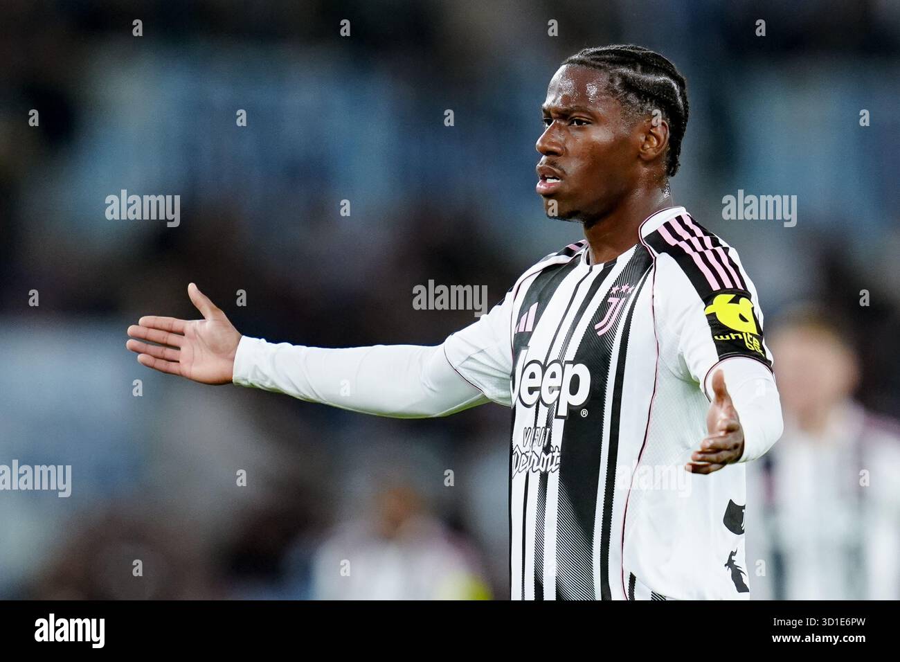 Jonathan David of Juventus FC reacts during the serie Serie A Enilive ...