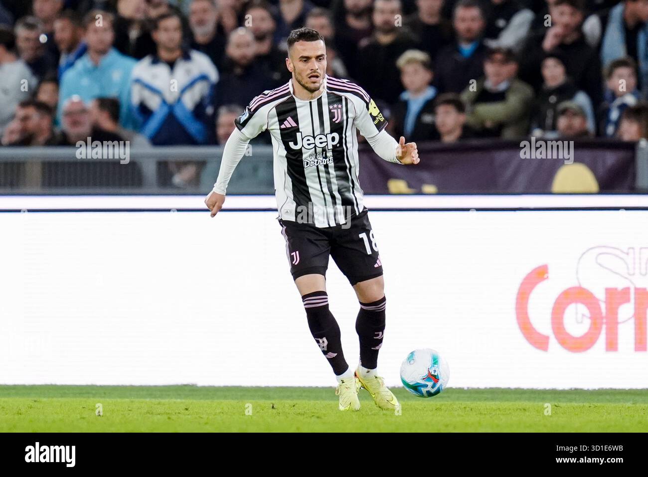 Filip Kostic of Juventus FC in action during the serie Serie A Enilive ...
