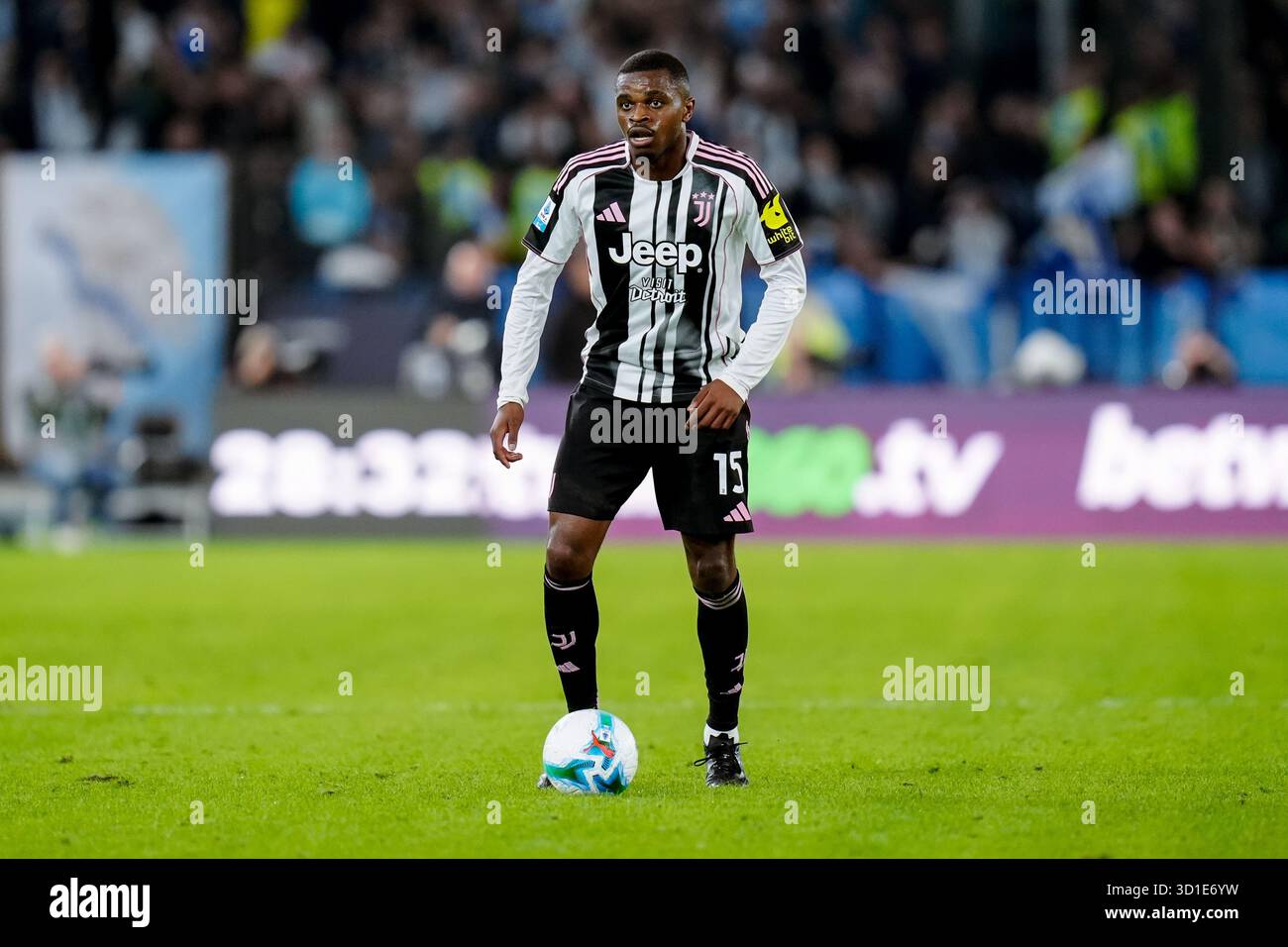 Pierre Kalulu of Juventus FC in action during the serie Serie A Enilive ...