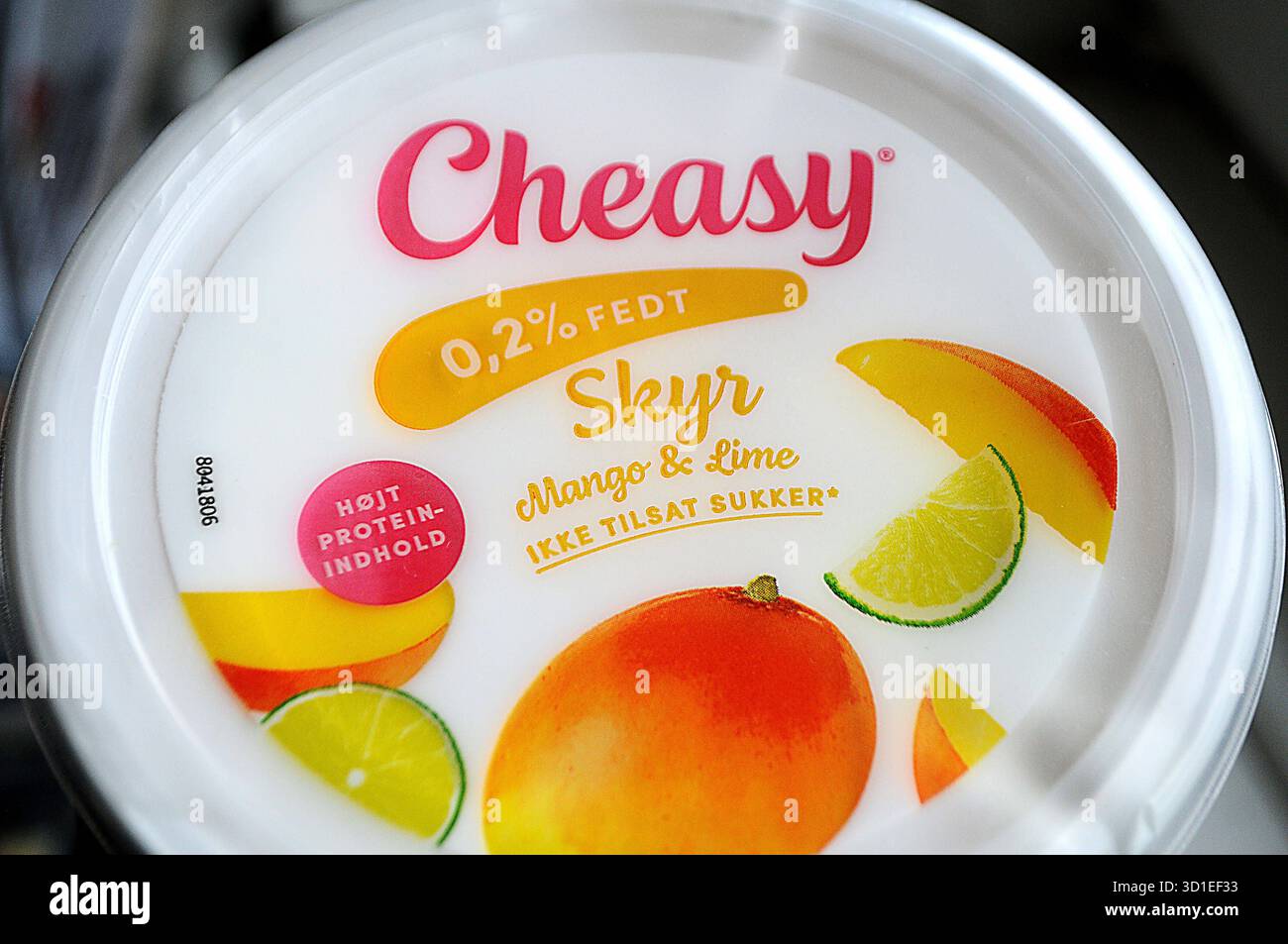 Copenhagen/ Denmark/28 .OCTOBER 2025/Cheasy skyr or yogurt with vaours ...