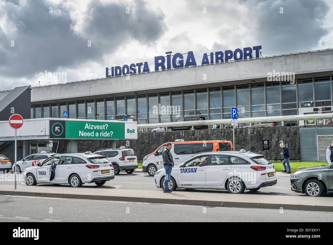 Riga International Airport, Riga, Lettland *** Riga International ...