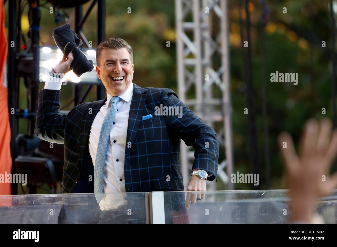 NASHVILLE, TN - OCTOBER 25: ESPN College Game Day host Reece Davis ...