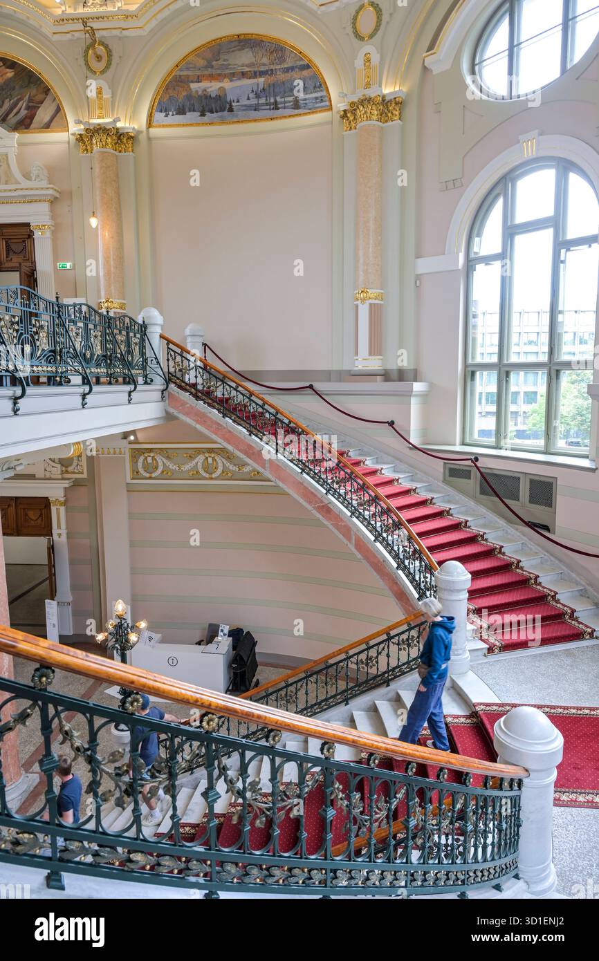 Foyer, Treppenhaus, Lettisches Nationales Kunstmuseum LNMM, Jana ...