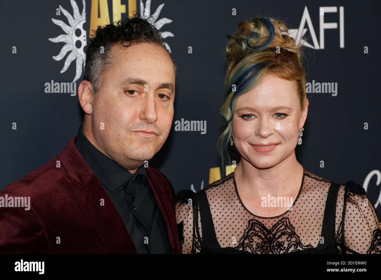 LOS ANGELES - OCT 26: Michael Benton, Thora Birch at the 2025 AFI Fest ...