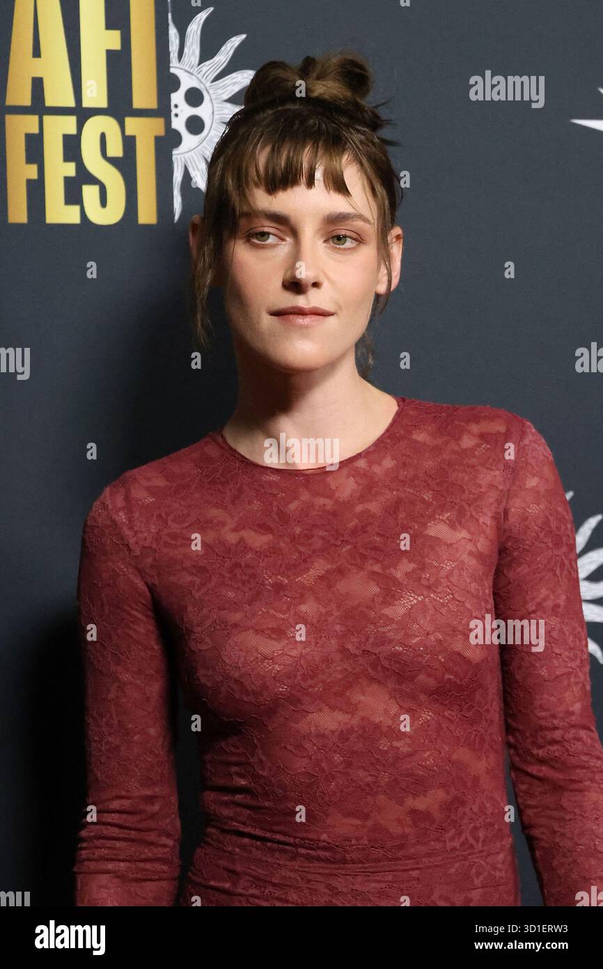 LOS ANGELES - OCT 26: Kristen Stewart at the 2025 AFI Fest - Chronolgy ...