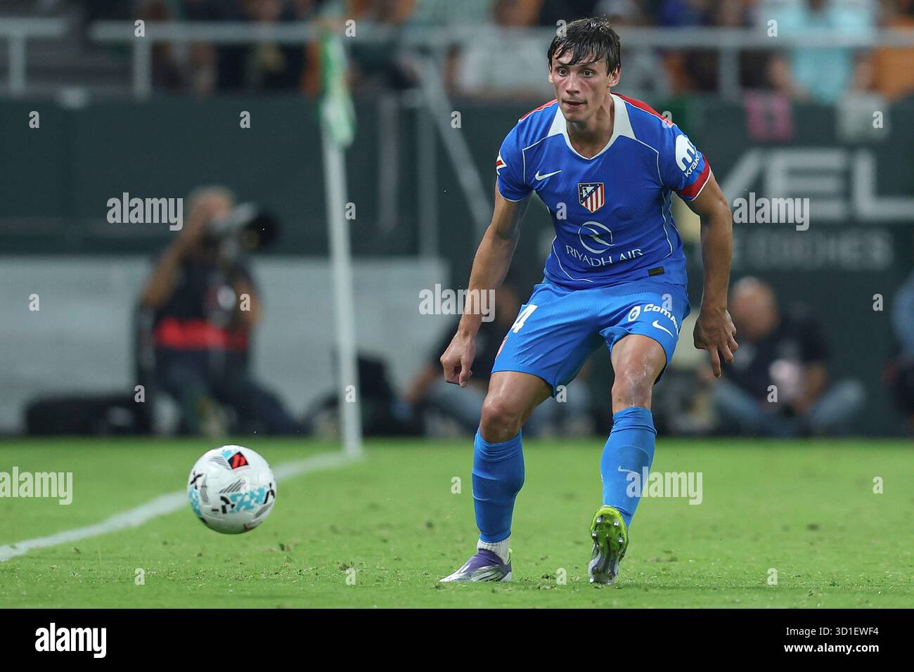 Robin Le Normand of Atletico de Madrid during the La Liga EA Sports ...