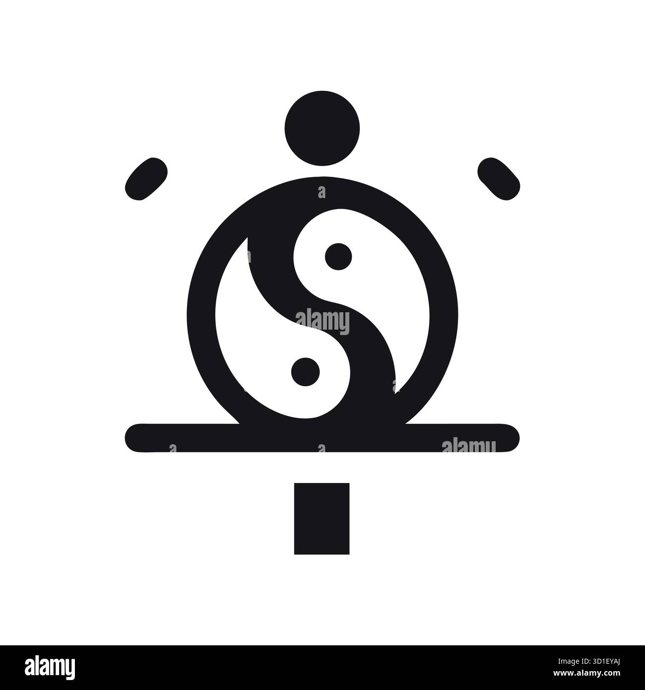 Unique balance emblem Cut Out Stock Images & Pictures - Alamy