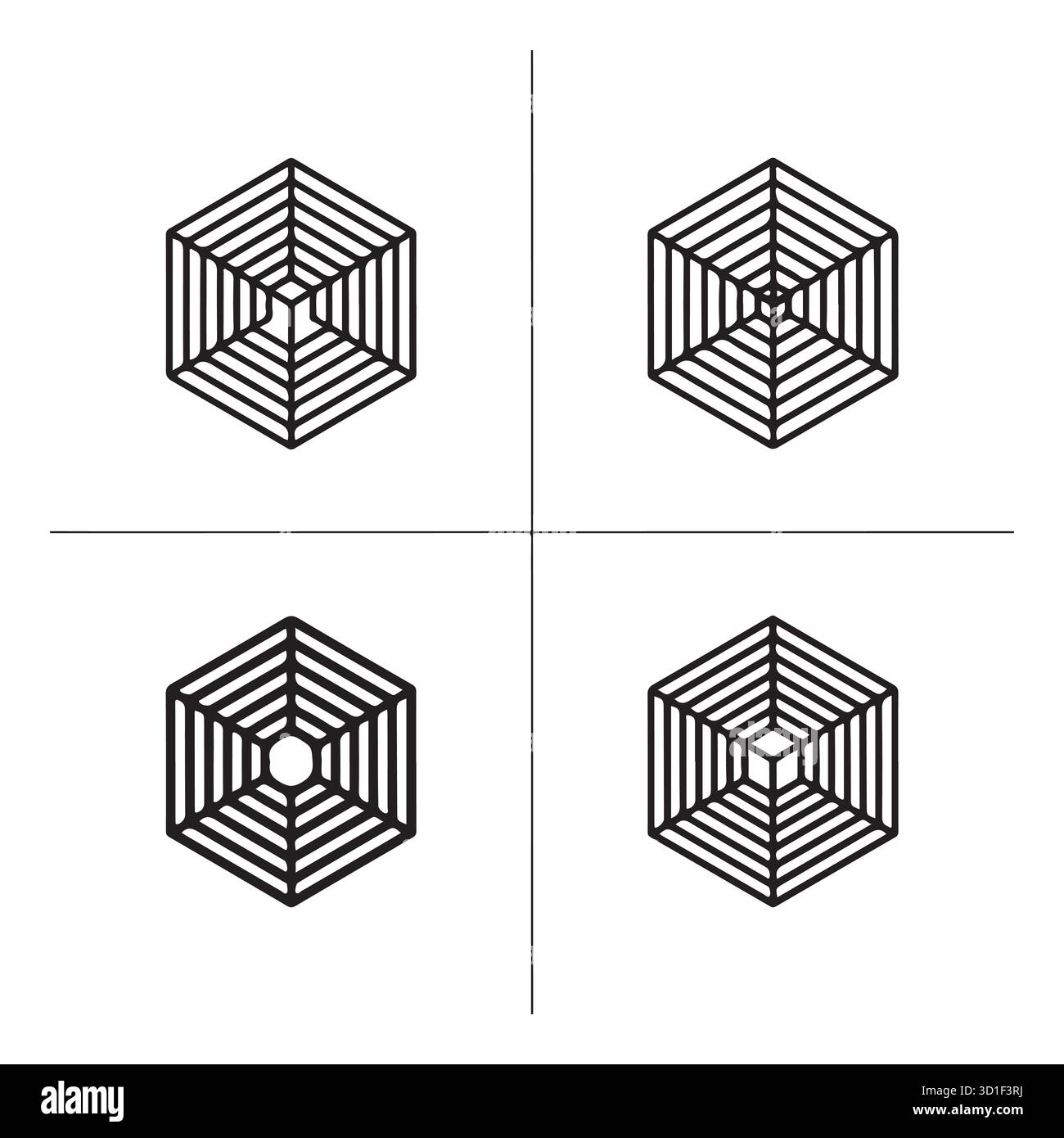 Optical illusion svg Cut Out Stock Images & Pictures - Alamy