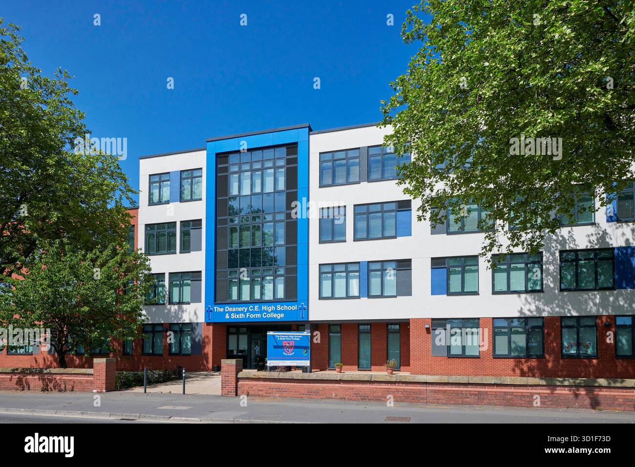 The Deanery High School & Sixth Form College, Wigan, North West England ...